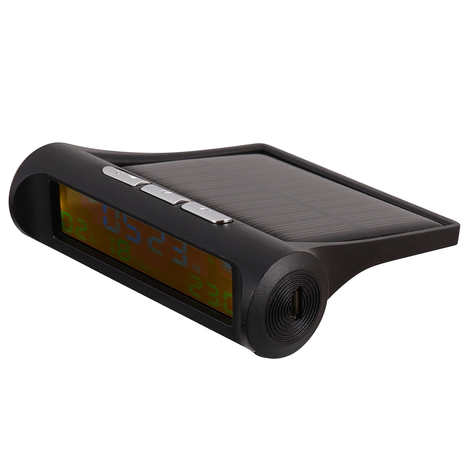 QIFULL Auto Digital Watch Driving Electronic Clock Readings Driving ...
