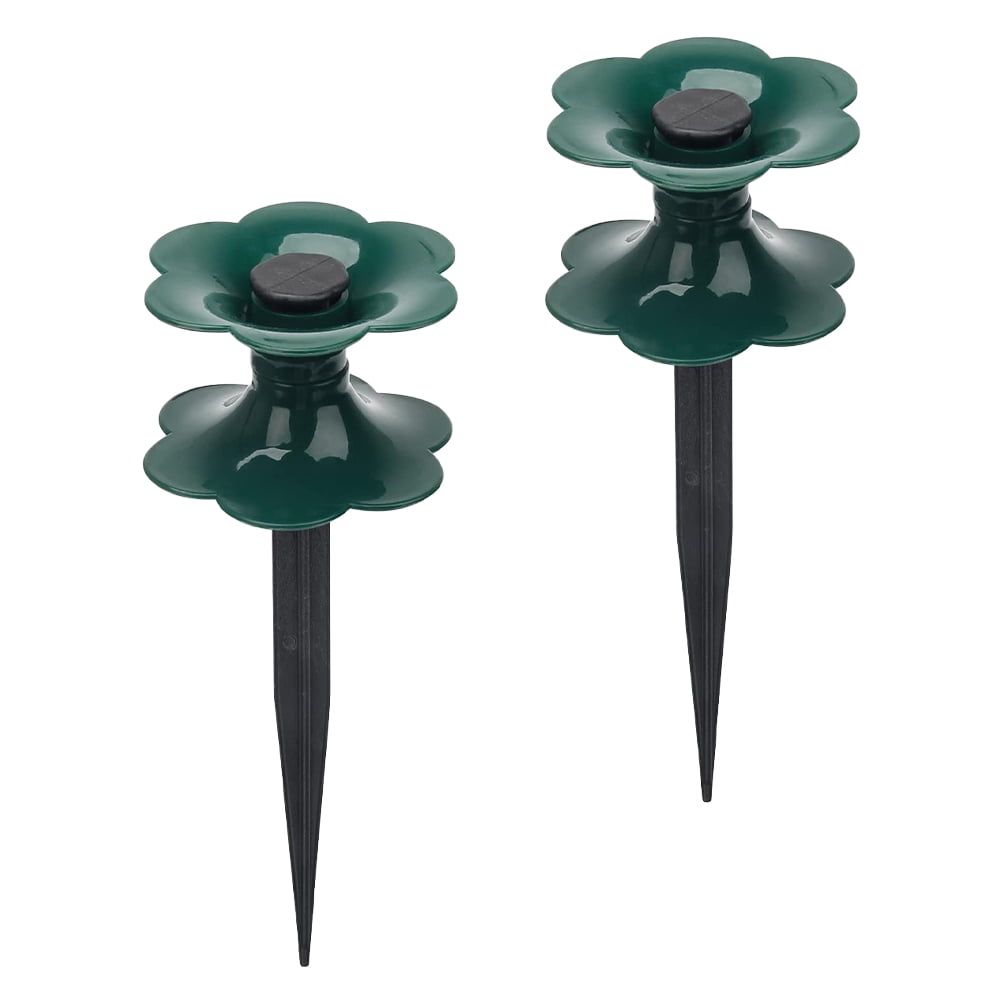 QIFULL Garden Hose Guide Set Stakes Plastic Hose Fixing Lawn Gardening ...