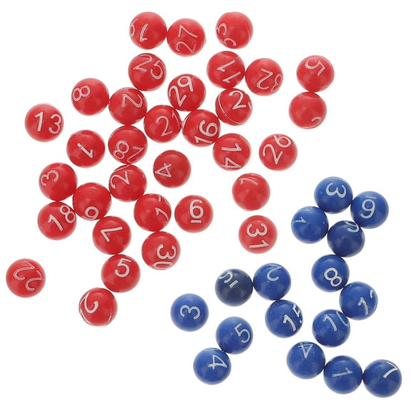 Raffle Balls Numbered