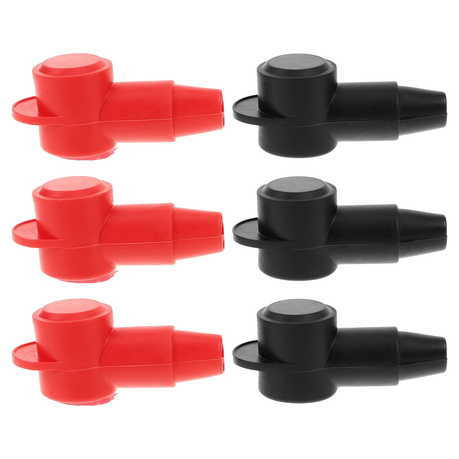 QIFULL 6Pcs Car Battery Terminal Covers Simple Design for Protection ...