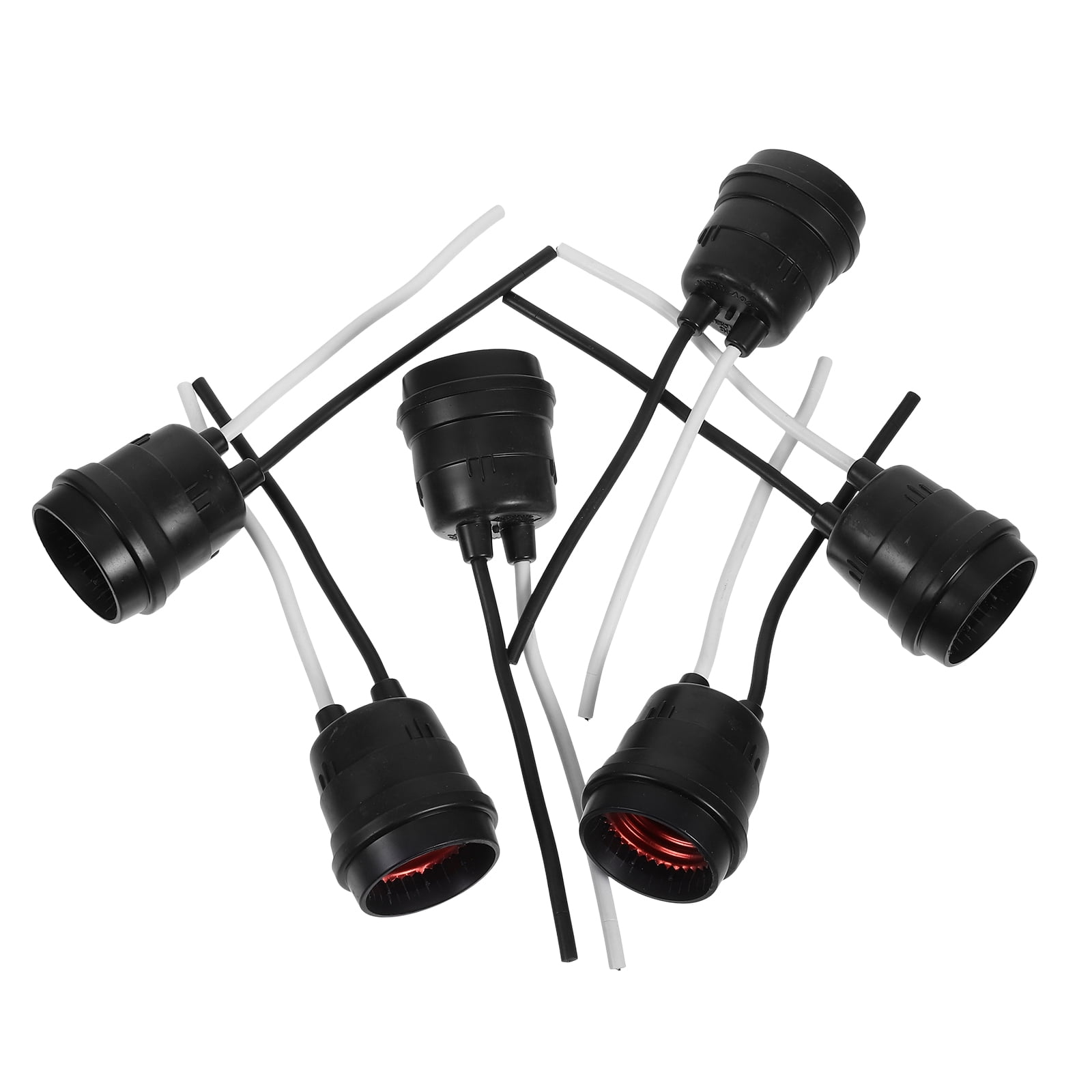 QIFULL 6Pcs Temporary Power Socket for Lighting Fixtures Easy ...