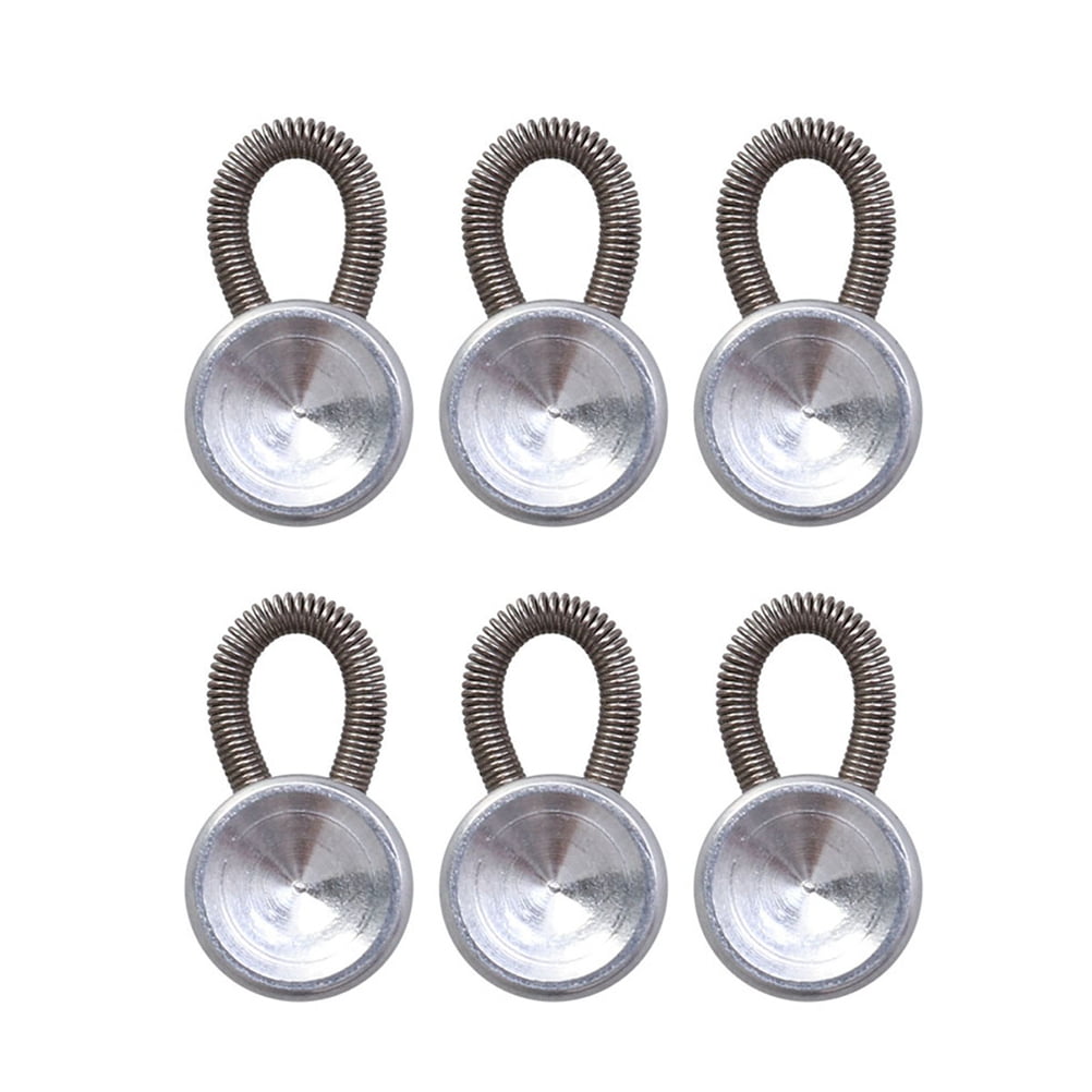 QIFULL Waist Adjuster Silver Aluminum Alloy 6Pack for Shirt Dress ...