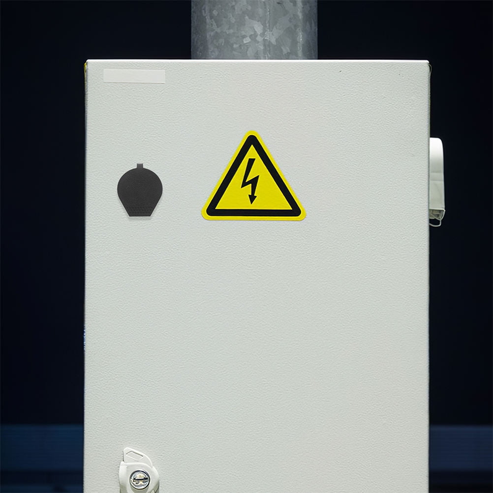 QIFULL Water Spigot Lock Door Lock Cover Black ABS 8Pcs Dustproof Easy ...