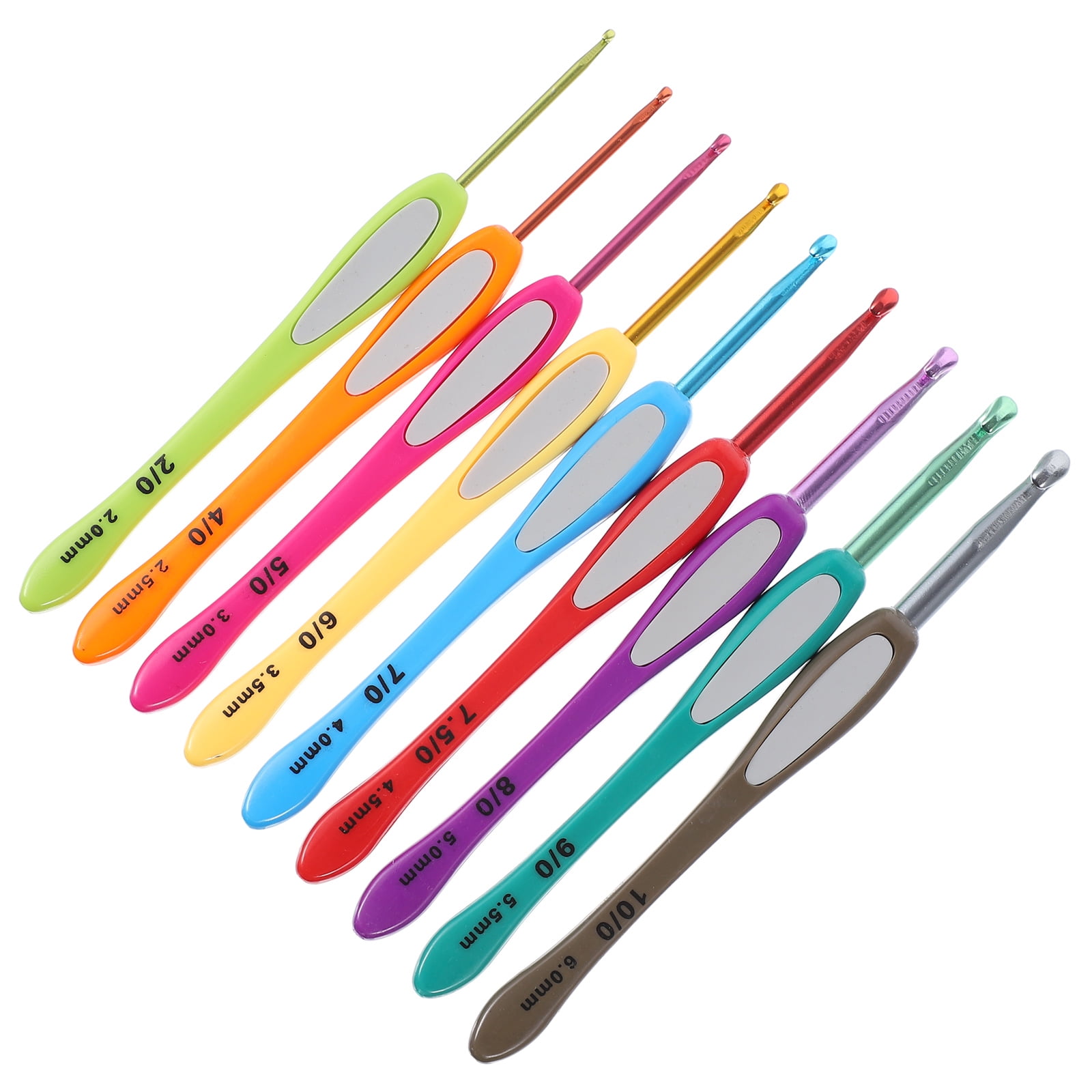 QIFULL Knitting Needles and Crochet Hook Set 9Pcs - Walmart.com