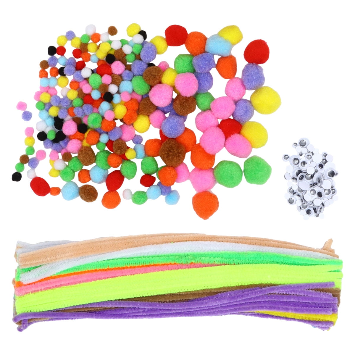 QIFULL Craft Supplies for Kids to Make DIY Critters and Art Projects 1 ...