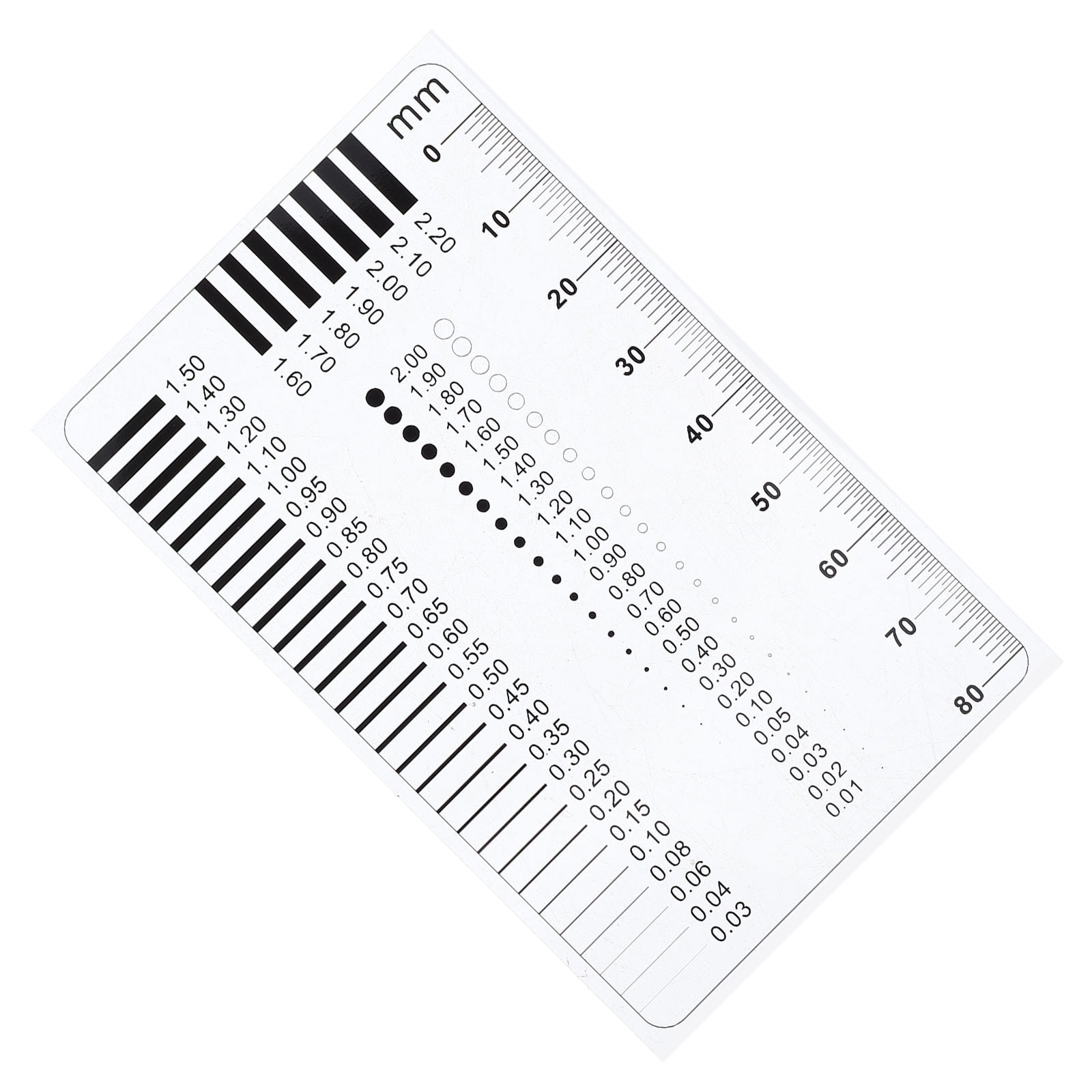 QIFULL Portable High Accuracy Flaw Detection Ruler for Spot and Scratch ...