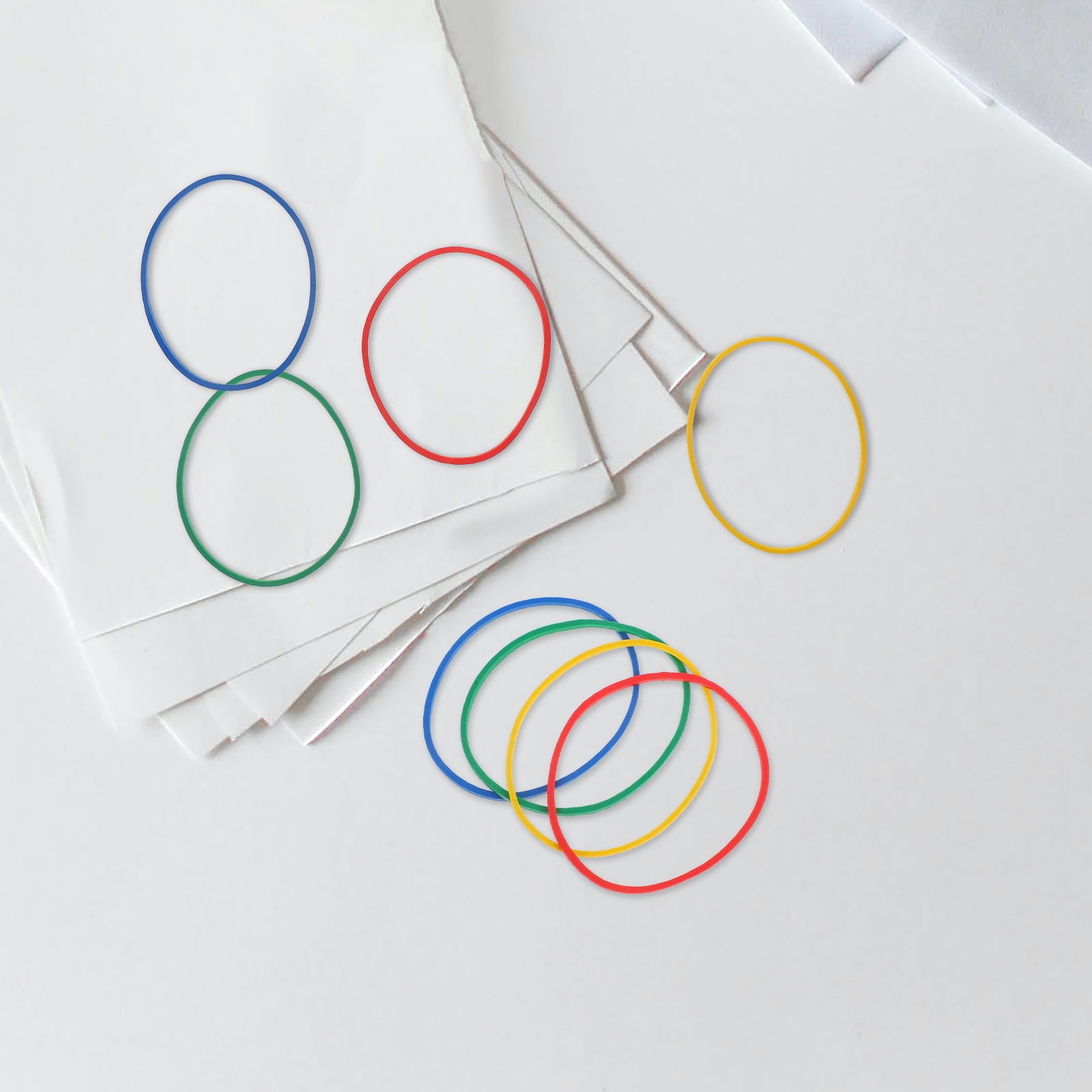 QIFULL Rubber Bands Assorted Color High Elasticity Binding for Kitchen ...