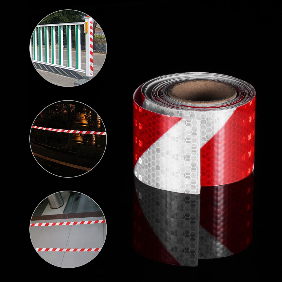 QIFULL Reflective Tape for Emergency and Safety Use on Vehicles ...