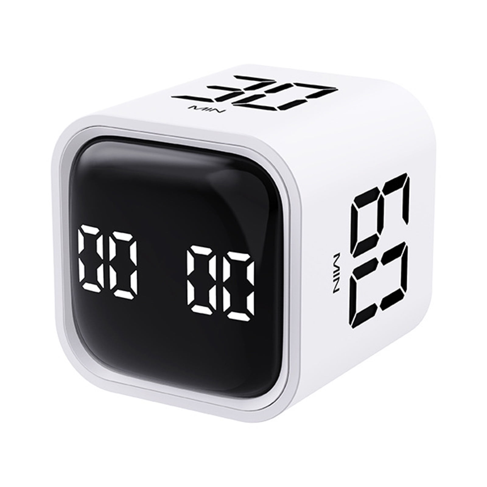 QIGEEKU Gravity Sensor Flip Digital Timer - Rechargeable, Volume ...