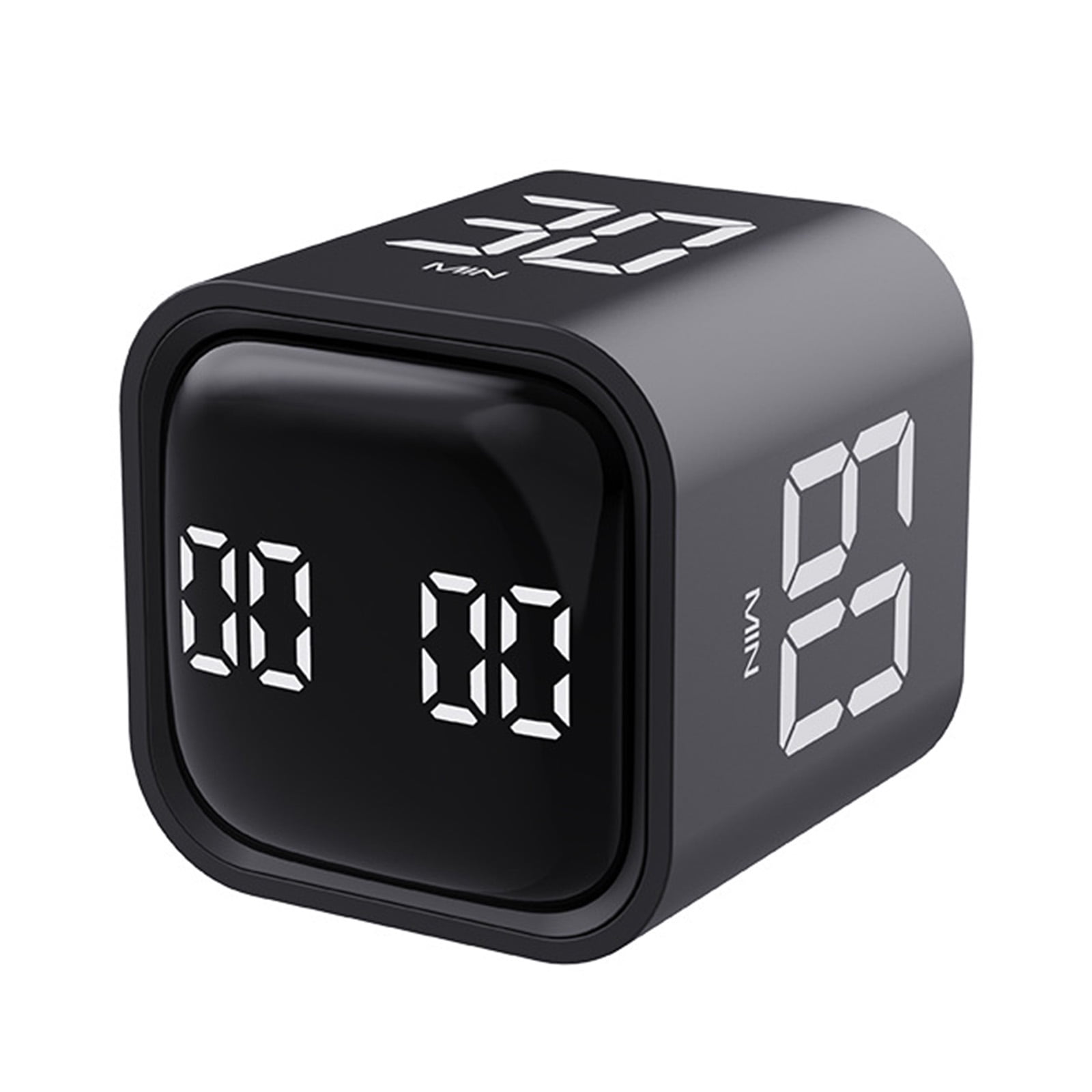 QIGEEKU Gravity Sensor Flip Digital Timer - Rechargeable, Volume ...