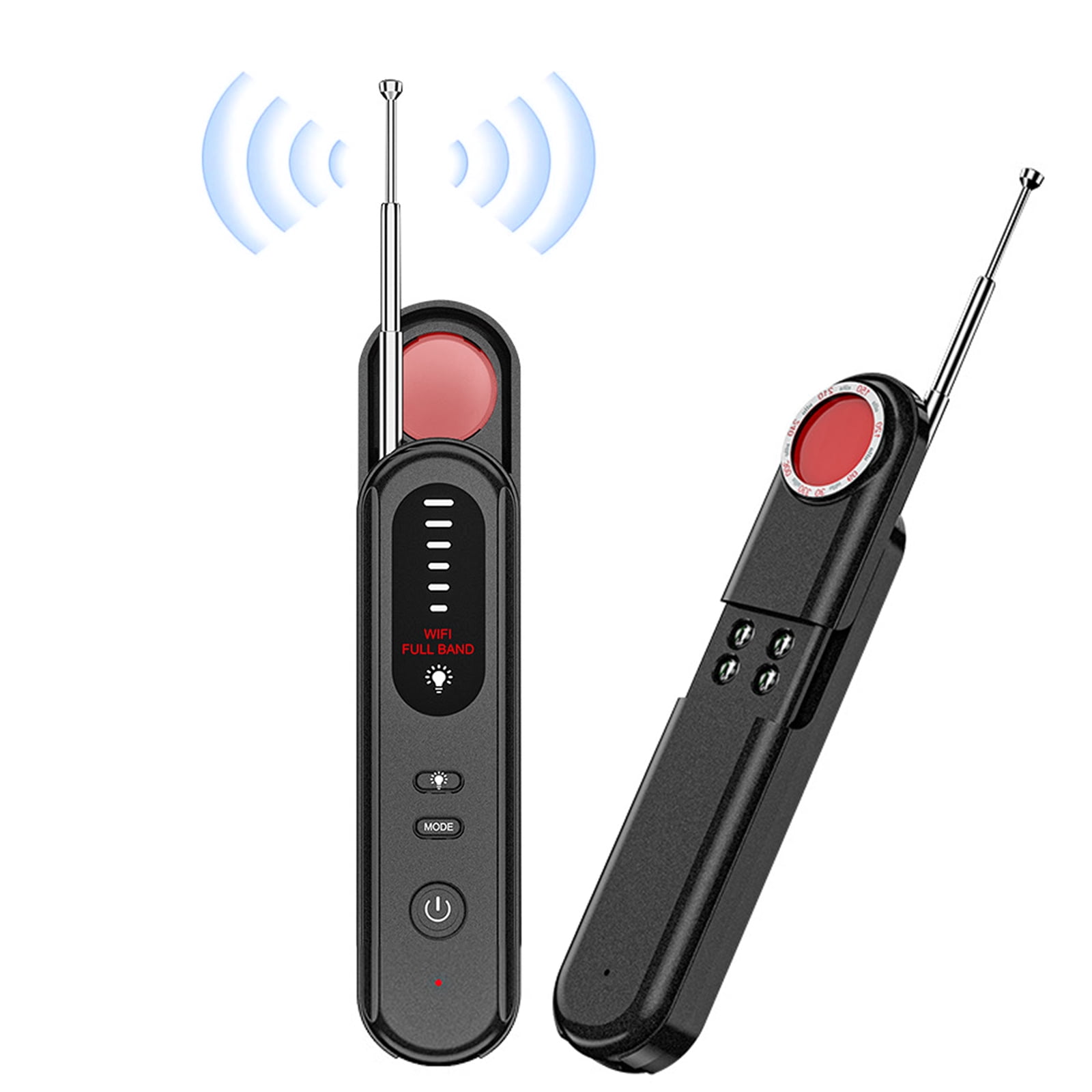 QIGEEKU Hidden Camera Detector, Portable Bug Detector with Anti-Spy ...