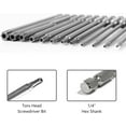 QIHE-11-Piece Magnetic Torx Bit Set, 3-Inch Security Torx Bit Set, S2 ...