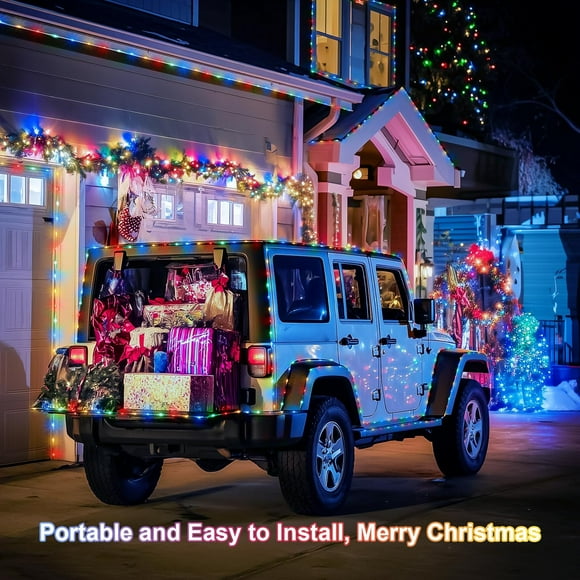 12v Christmas Lights Car
