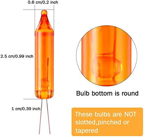 QIHE-200 Count 2.5V Christmas 50/100/150/200 Count Mini Incandescent ...