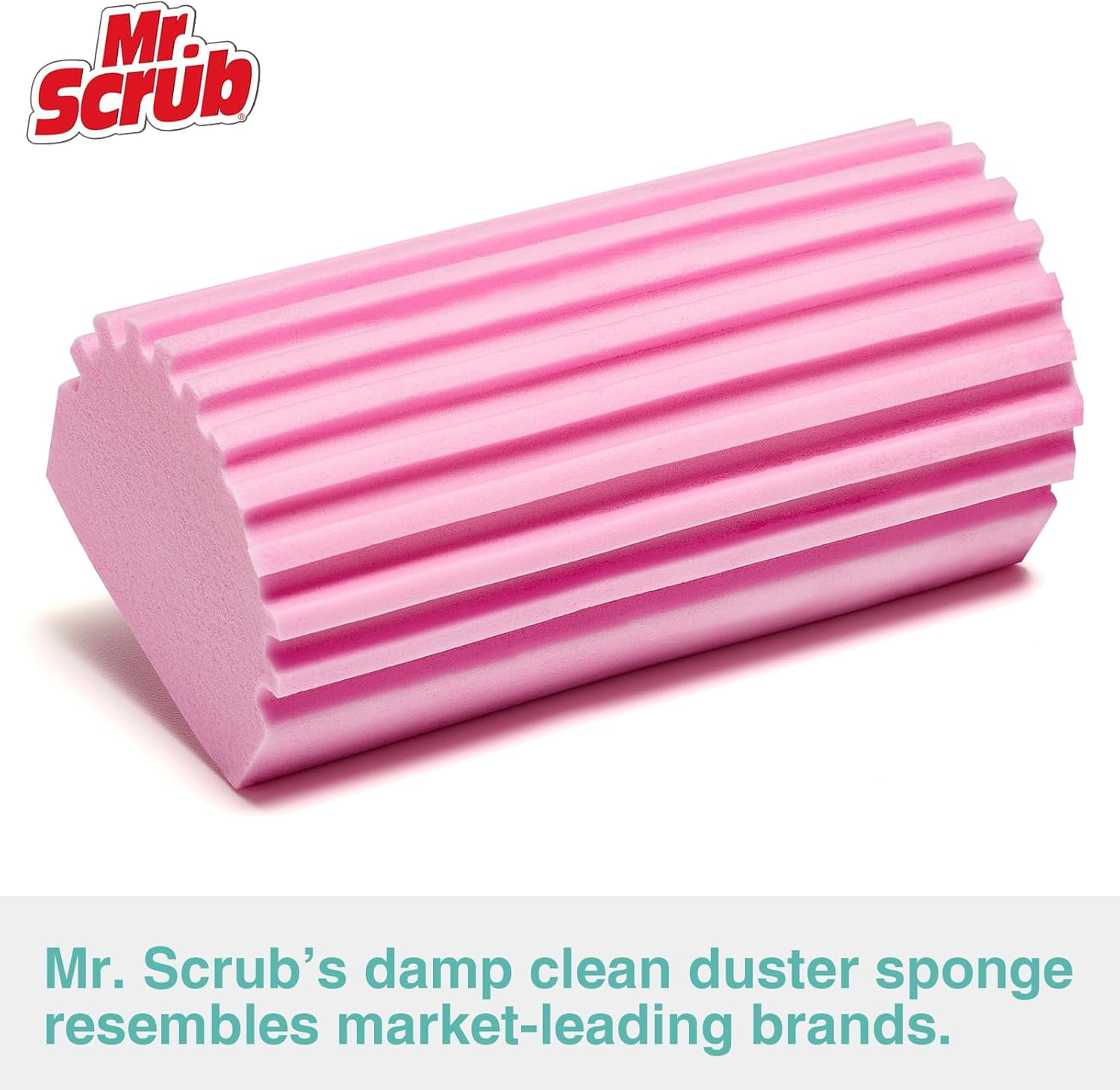 QIHE-4 Pack Damp Dusting Sponge Duster, Dust Cleaning Sponge, Reusable ...