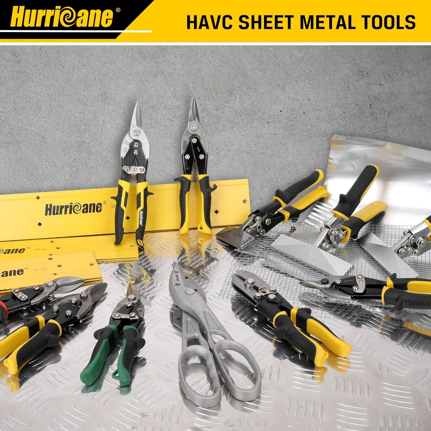 QIHE-5 Blade Sheet Metal Crimper. HVAC Crimping Tool for Ductwork ...