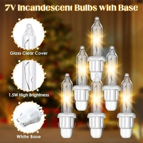 Christmas Tree Replacement Bulbs