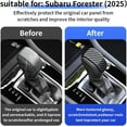 QIHE-Car Center Console Gear Shift Knob Trim Cover for Subaru Forester ...