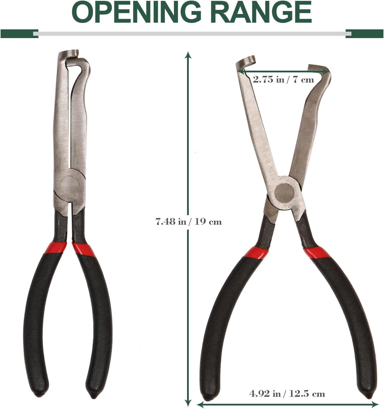 QIHE-Electrical Disconnect Pliers, Spark Plug Disassembly Pliers for ...