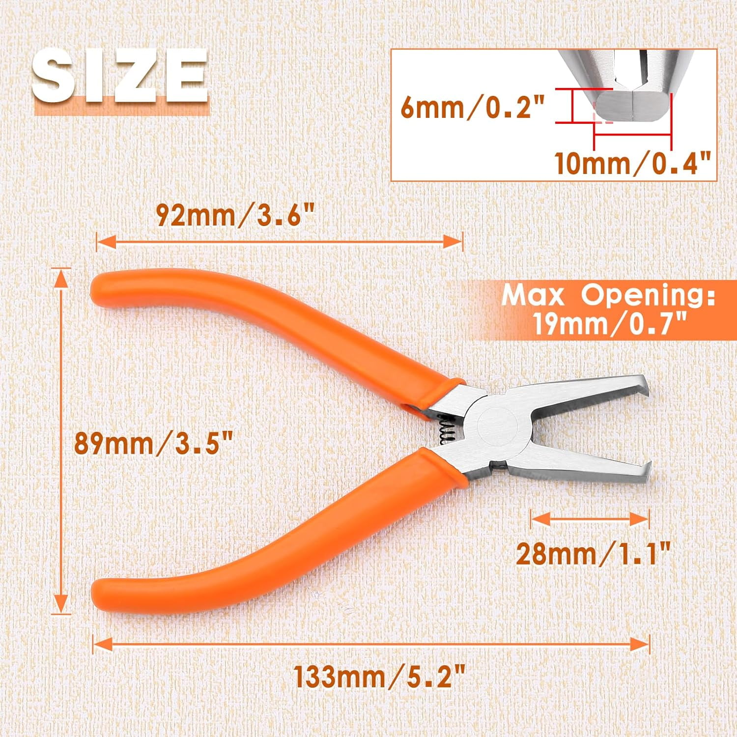 QIHE-Engineer Tip Cutter with 90 Degree Ultra-Sharp Blade, Transverse ...