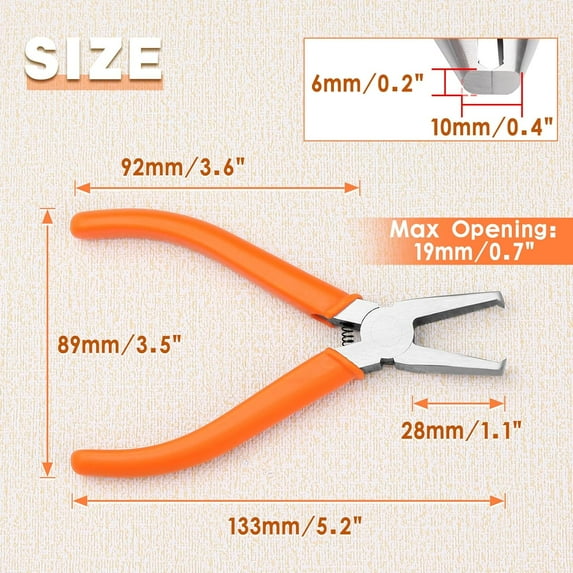 QIHE-Engineer Tip Cutter with 90 Degree Ultra-Sharp Blade, Transverse ...