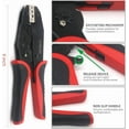 QIHE-HS-03B Crimping Tool for Non-Insulated Open Barrel Terminals AWG ...