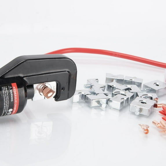 QIHE-Hydraulic Crimping Tool, Hydraulic Wire Crimping Tool | 12 AWG to ...