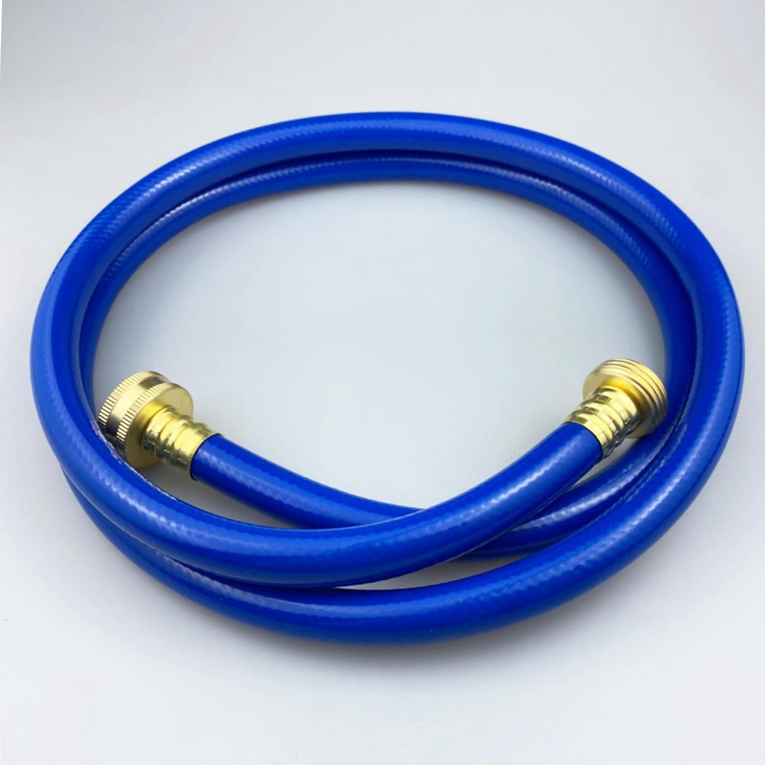 QIHE-PVC Garden Hose 1/2 Inch Green Heavy Duty Water Hose with Solid ...