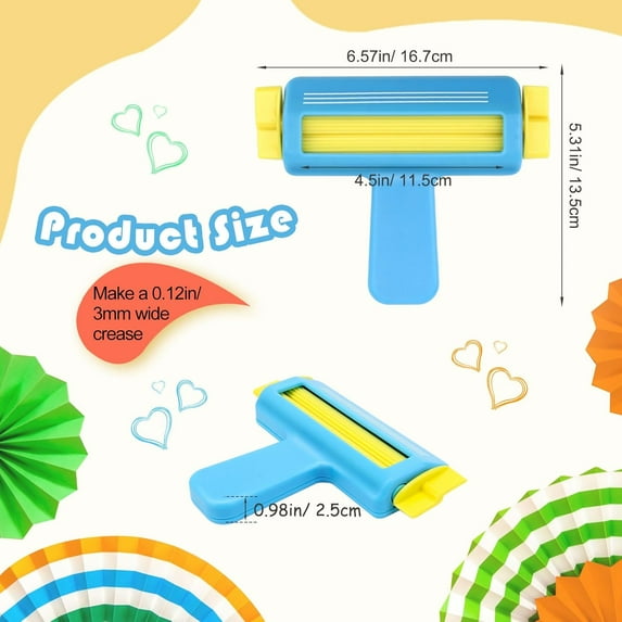 QIHE-Paper Crimper for Crafts, AngleKai Craft Paper Crimper Tool for ...