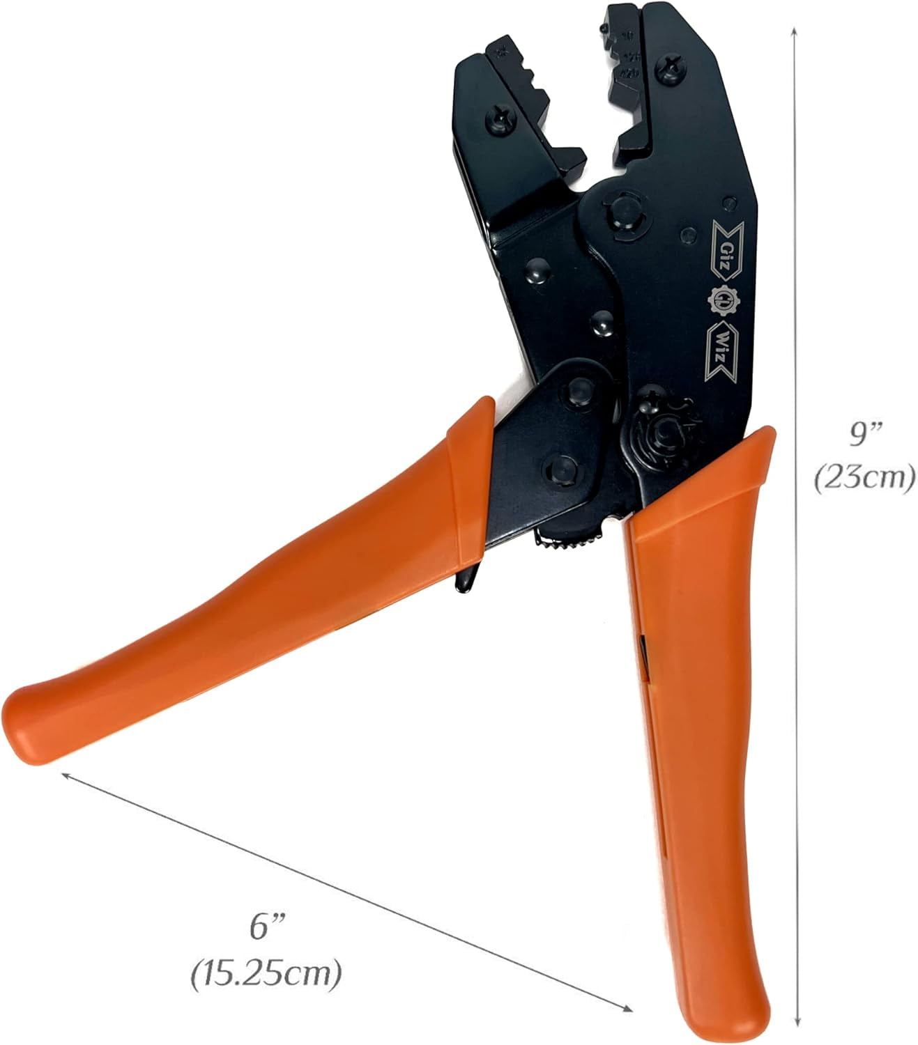 QIHE-RF Coax Ratcheting Crimp Tool Lite For RG8 RG11 RG174 RG213 LMR400 ...