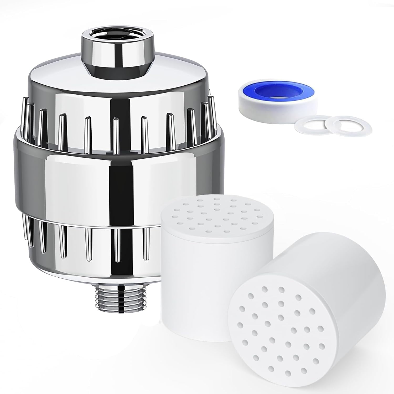 QIHE-Shower Filter, 20 Stage Replacement Filter Cartridge Hard Water ...