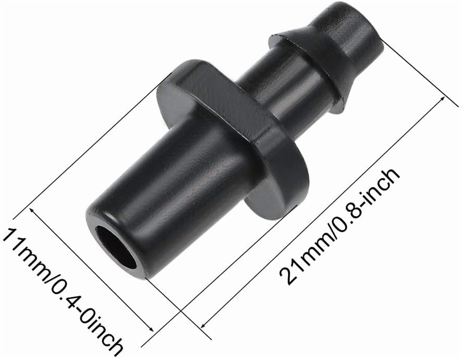 QIHE-Single Barb Drip Pipe Connector 4/7mm Hose Fitting for Garden ...