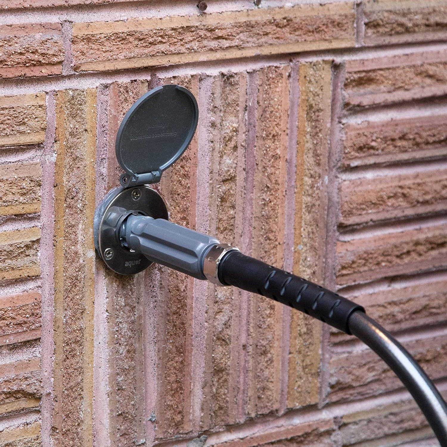 QIHE-Straight Hose Connector, Attachable Garden Hose Connector with ...