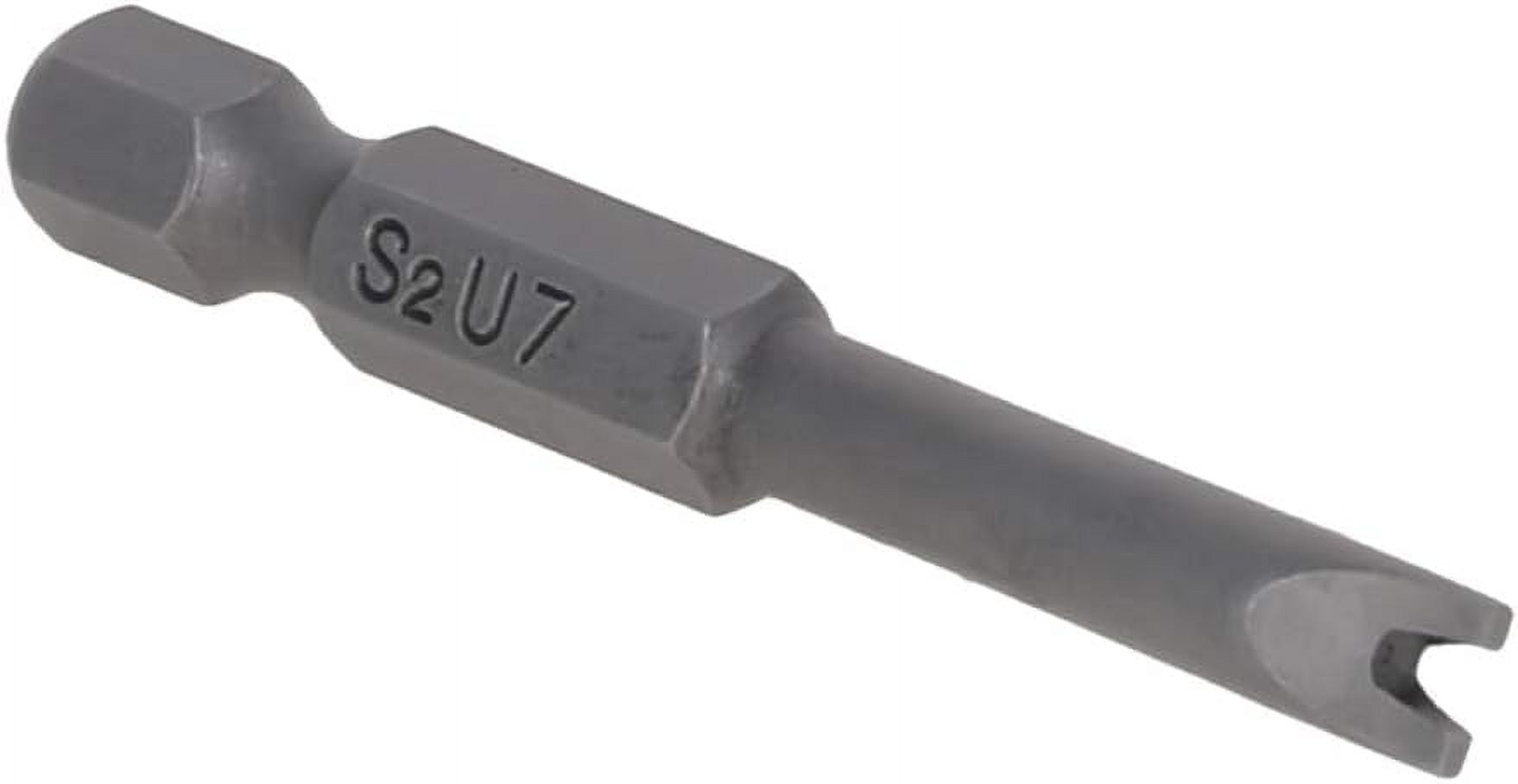 QIHE-U Shape Screwdriver Bits, U4+U5+U6+U7+U8 Magnetic U Shape Head ...