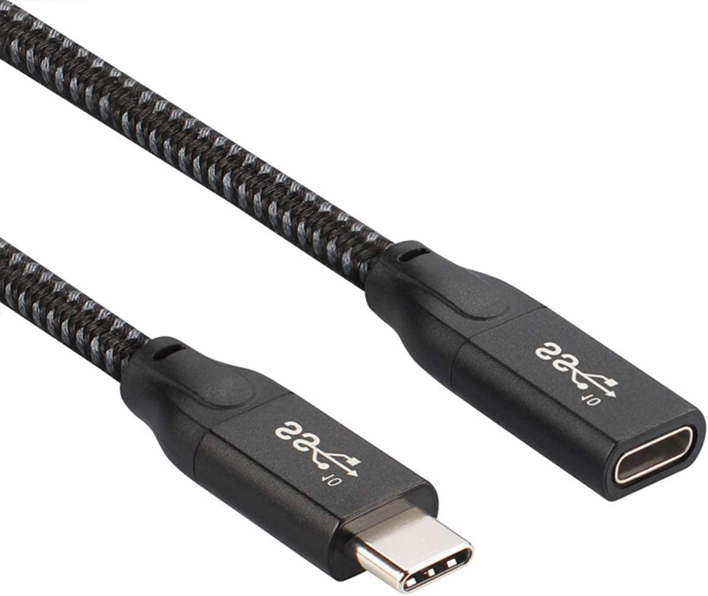 QIHE-USB-C USB 3.1 Type-C Male to Female Extension Data Cable with ...