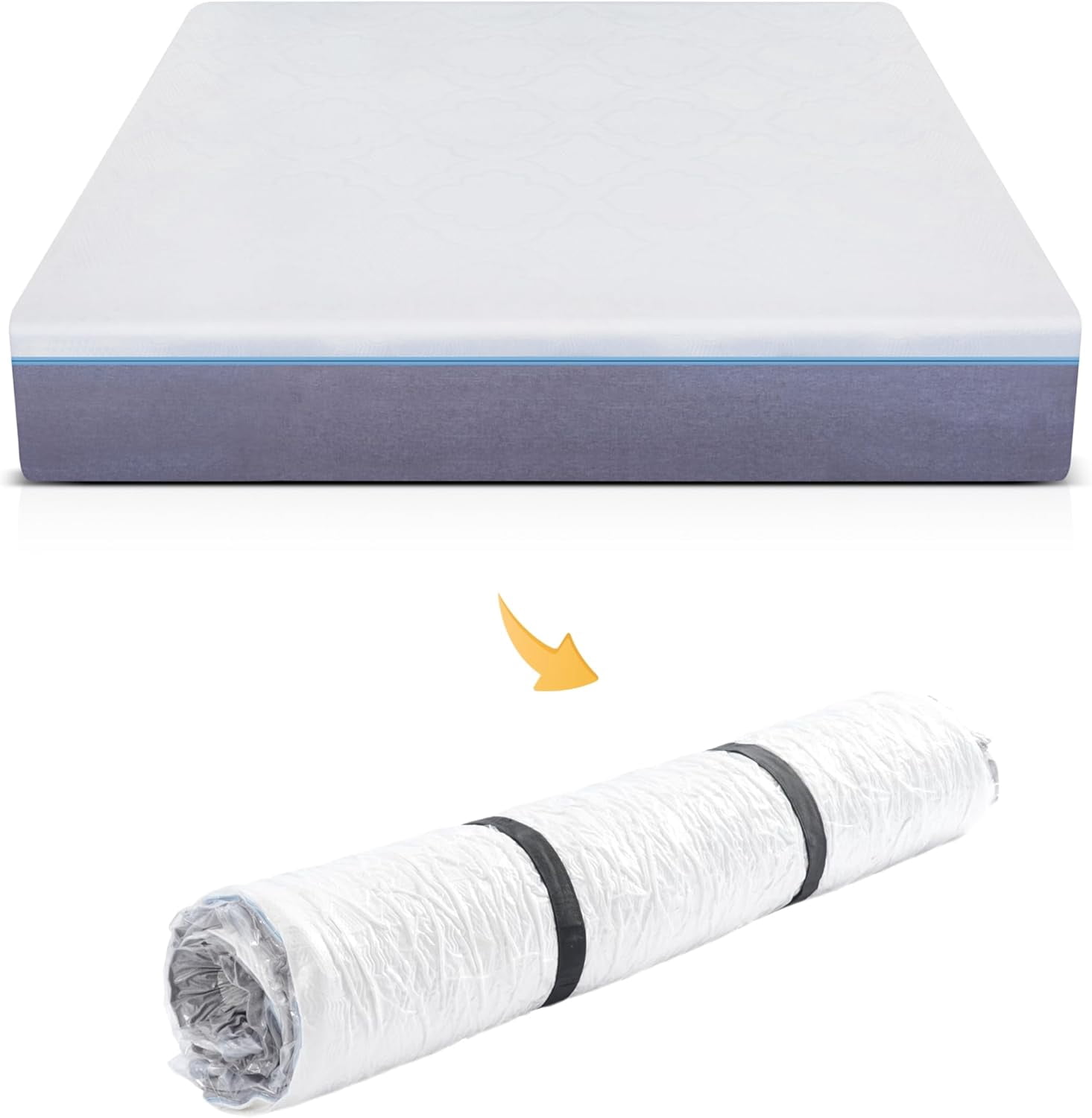 QIHE-Vacuum Mattress Bag for moving, Vacuum Sealed Bags for Mattress ...