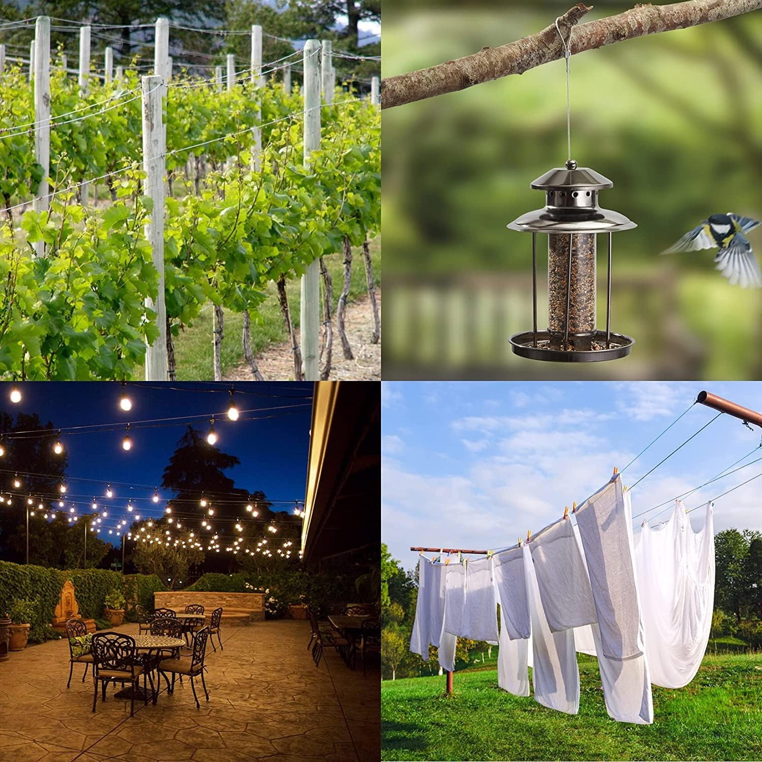 QIHE-Wire Rope Crimping Tool, Crimper Cutter for 1/16 1/32 Stainless ...