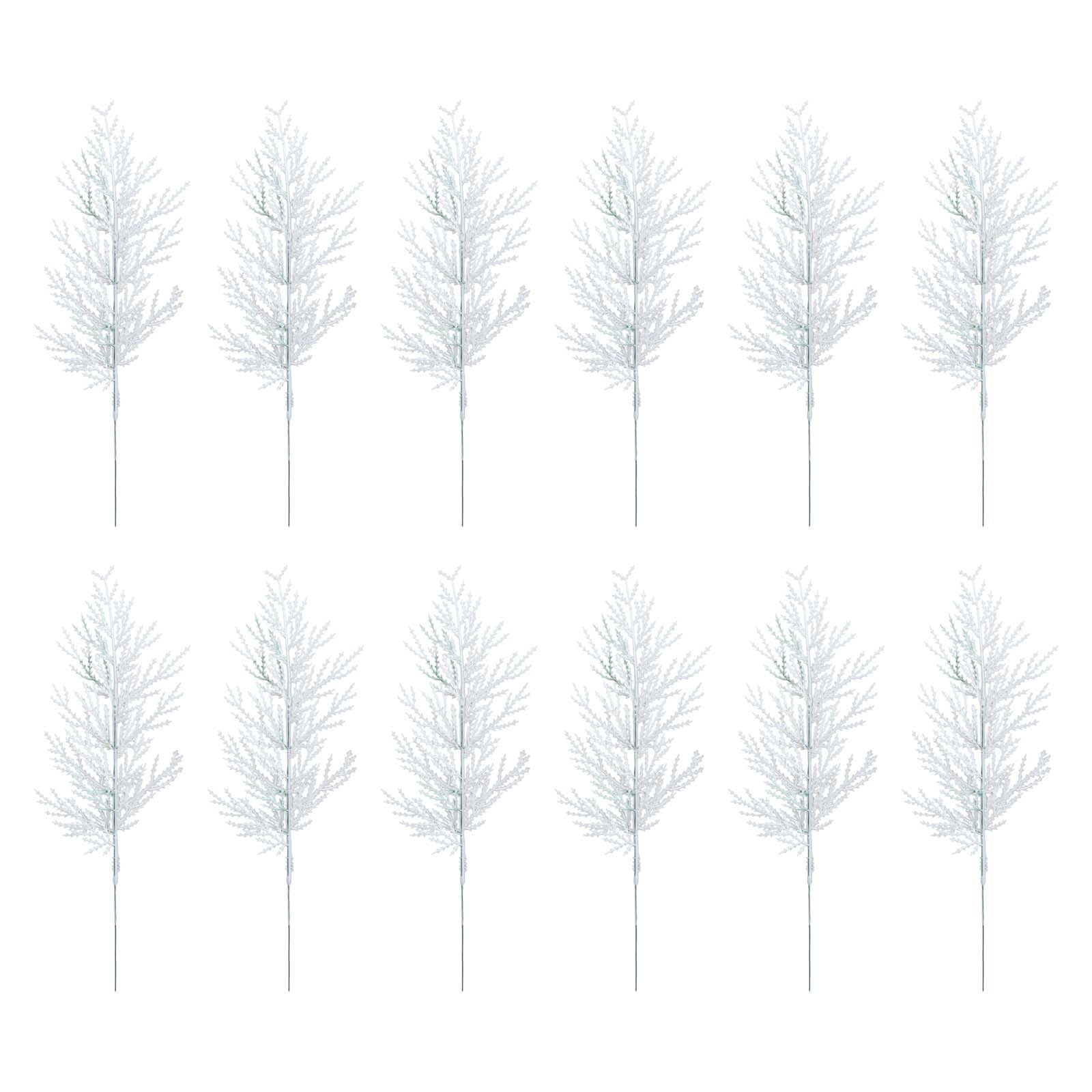 QIHUA Cedar Greenery for Festive Seasonal Holiday Table Centerpiece ...