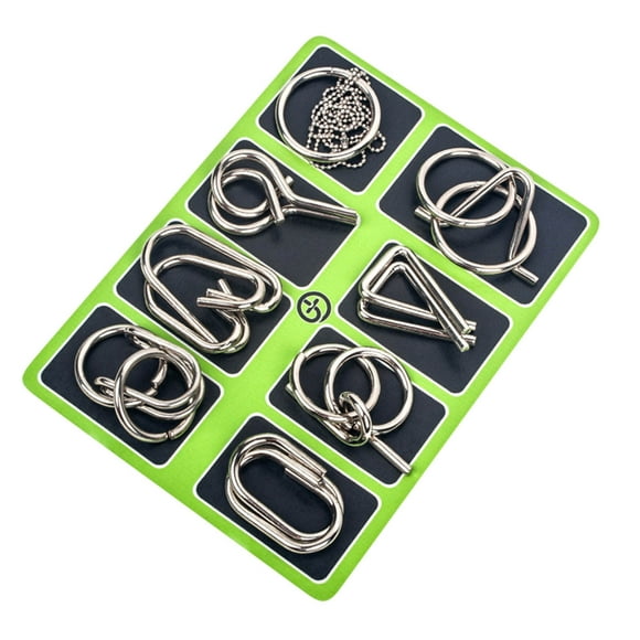 Brain Teaser Metal Rings