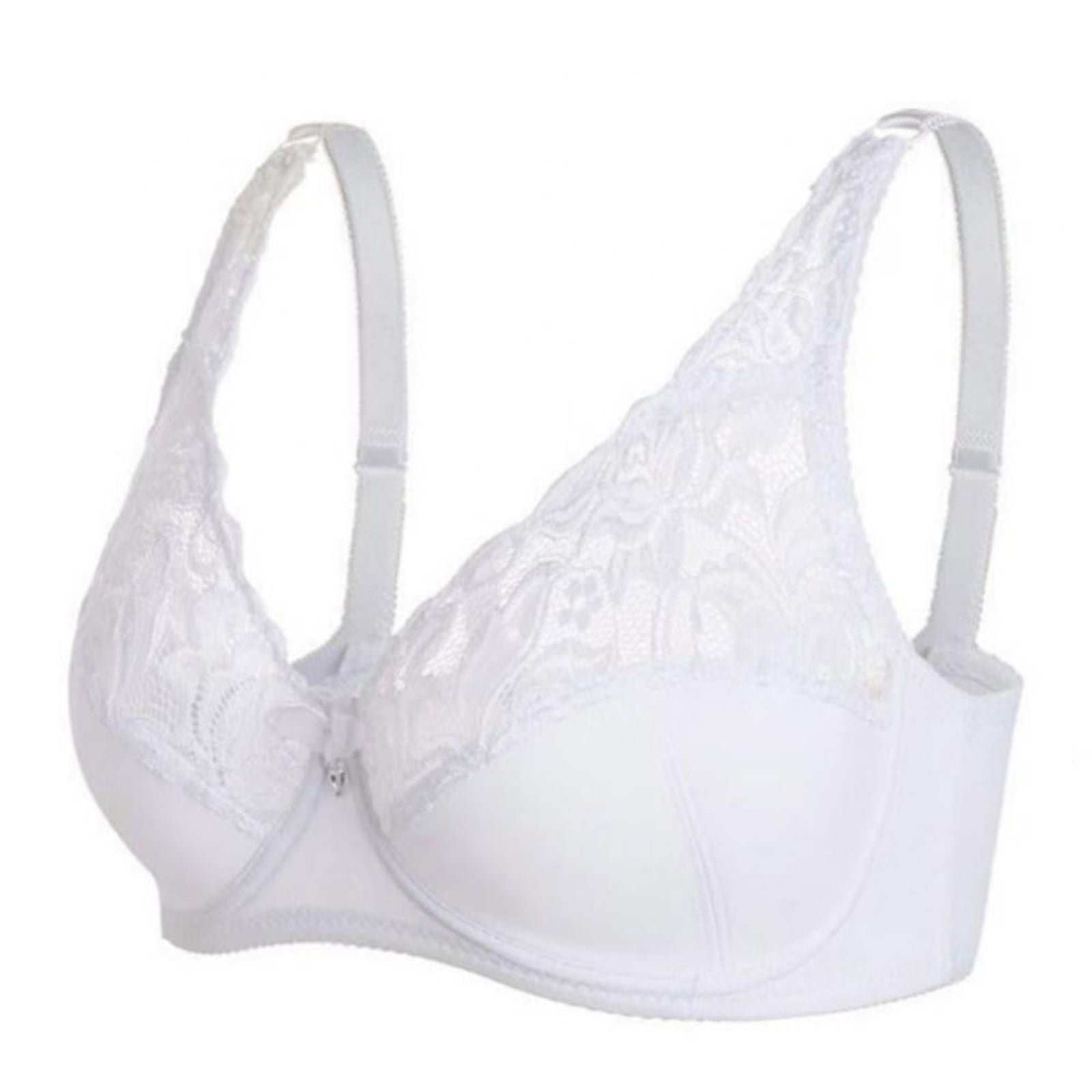 QIJIE Sexy Bra for Women's Lace Bra Underwire Push up 3/4 Coverage ...