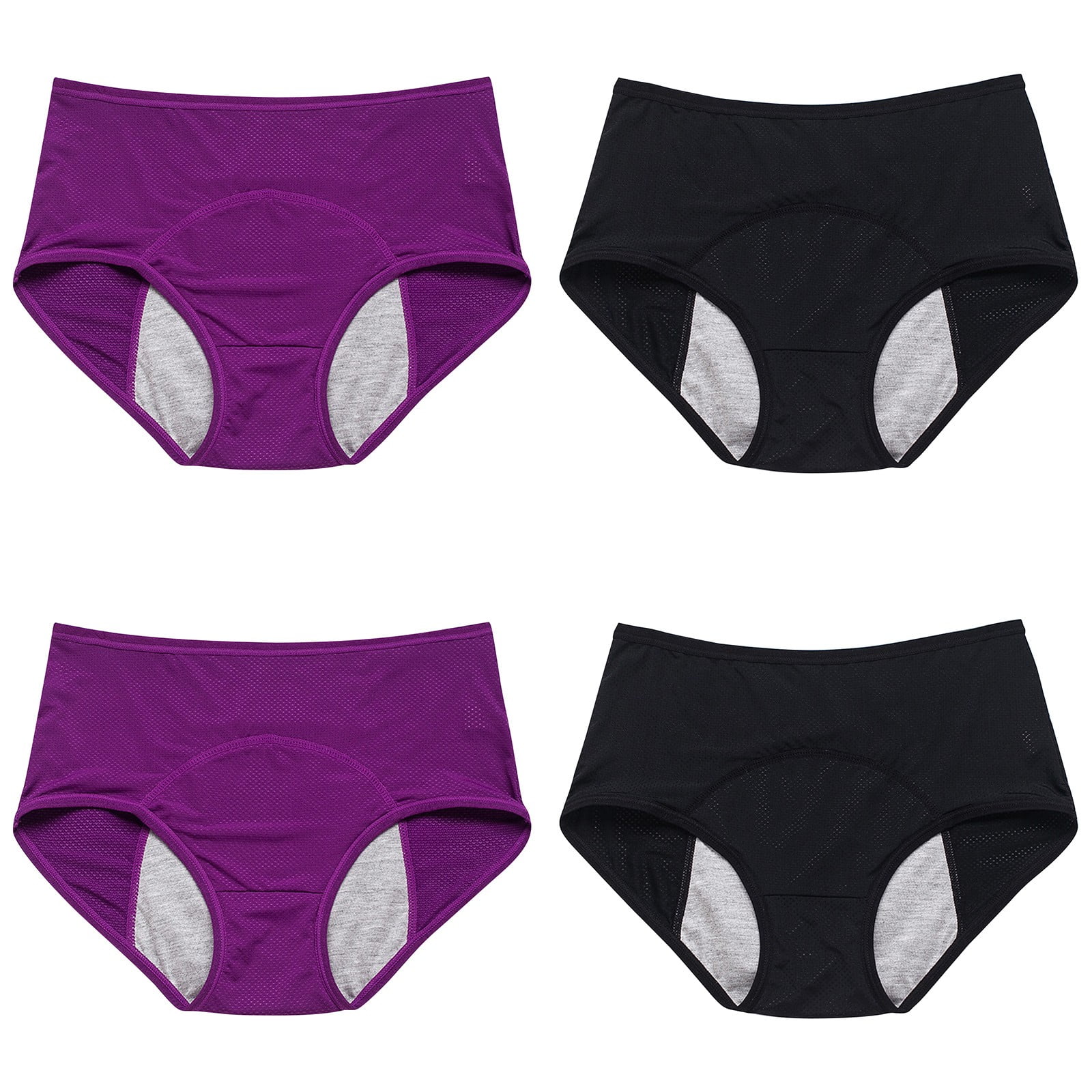 QIJUNTUO Period Underwear for Women Mesh Breathable And Leak Proof ...