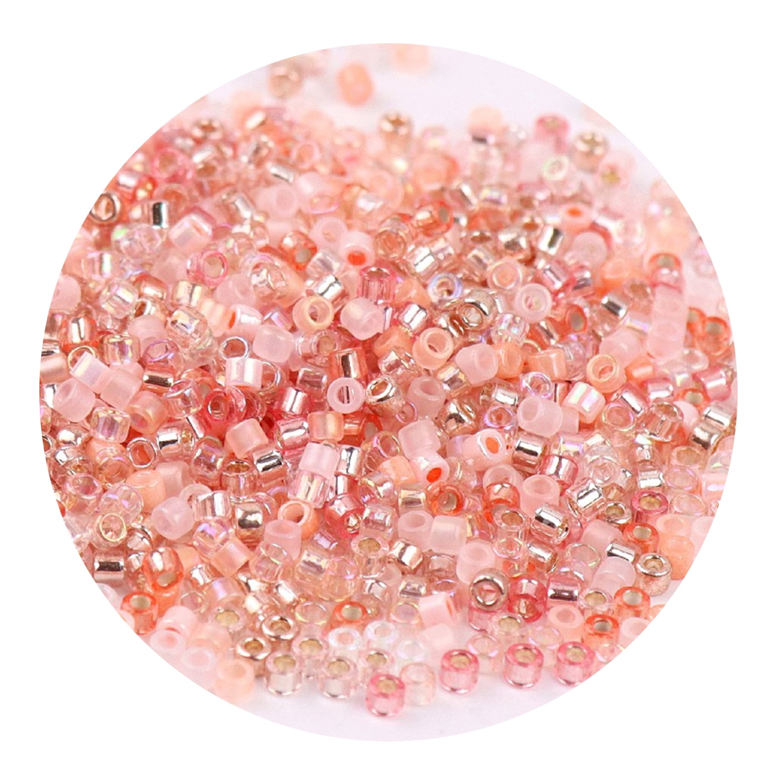 QILIN 1 Bag 10g Glass Beads Dyed Colors Stunning Coloured Glaze Bags Clothes Crafts Beads for ...