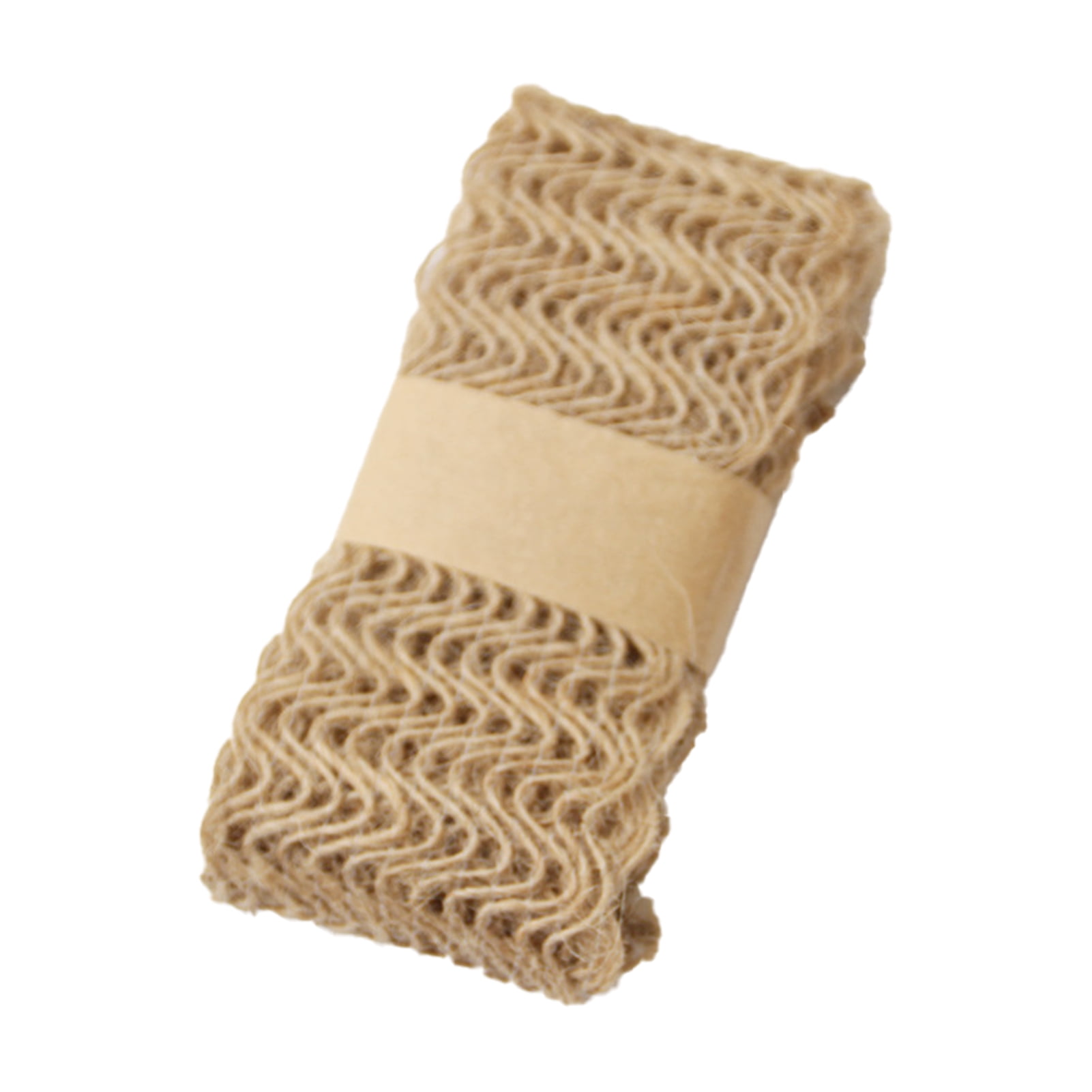 QILIN 1 Roll 2M Burlap Ribbon Rustic Hollow Design Long Jute Rope Lace ...