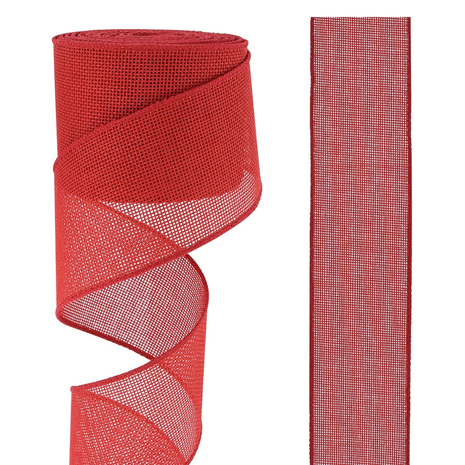 QILIN 1 Roll Crafts Ribbon Soft Tear Resistance Reusable Big Bow Wreath ...