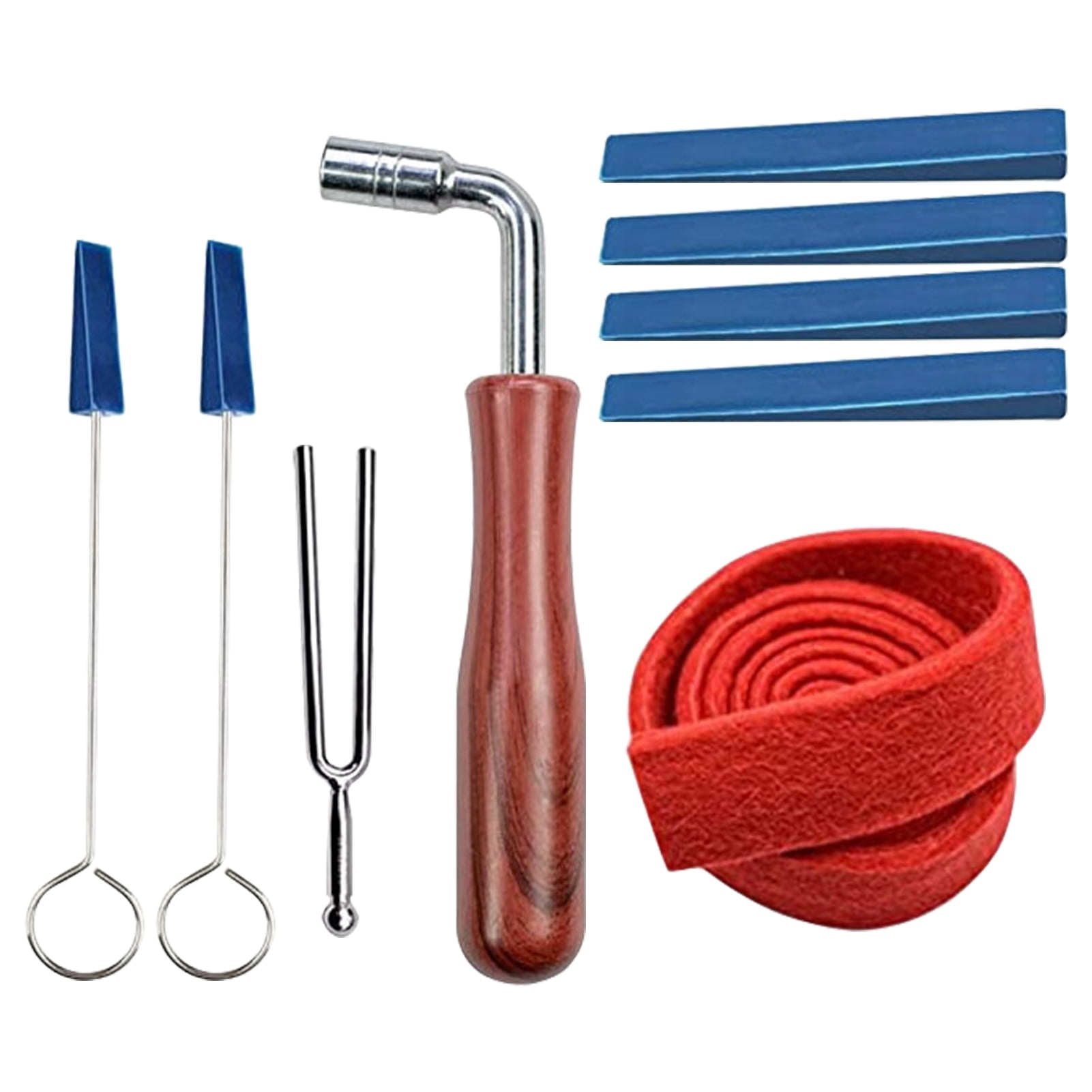 QILIN 1 Set Piano Tuning Kits Multipurpose Adjusting Tone Convenient ...