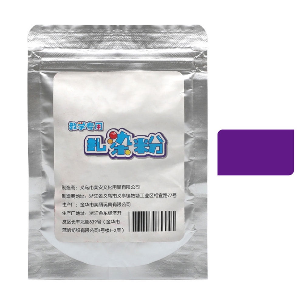 QILIN 25g Tie Dye Fabric Powder Pigment Paint Color Crafts DIY ...