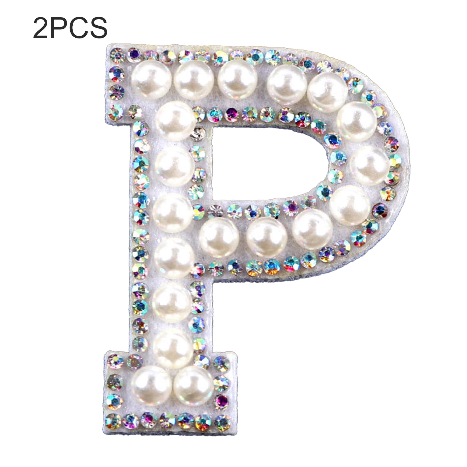 QILIN 2Pcs DIY Handmade Patch Decor Fabric Adorable English Letter ...