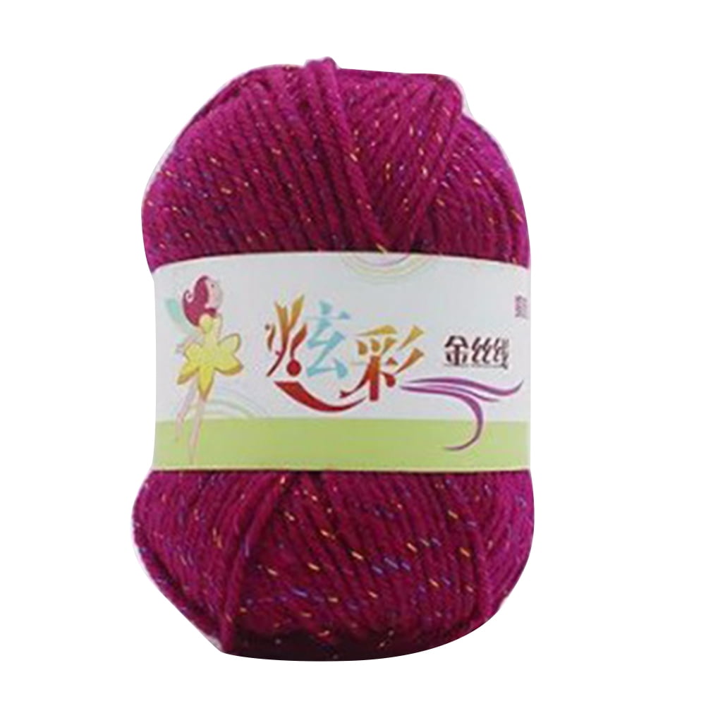 QILIN 4 Strands Soft Knitting Crochet Thread Hand Woolen Yarn DIY ...