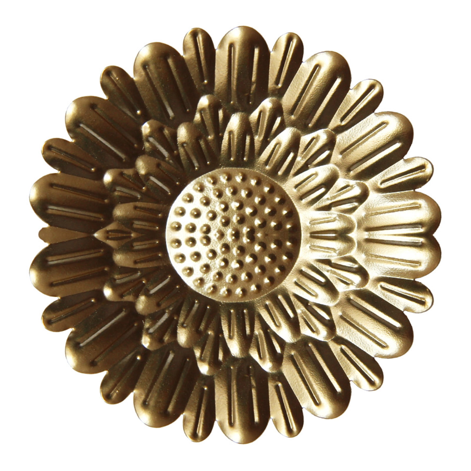 QILIN Wall Hanging Creative Exquisite Golden Metal Round Wall Disc ...