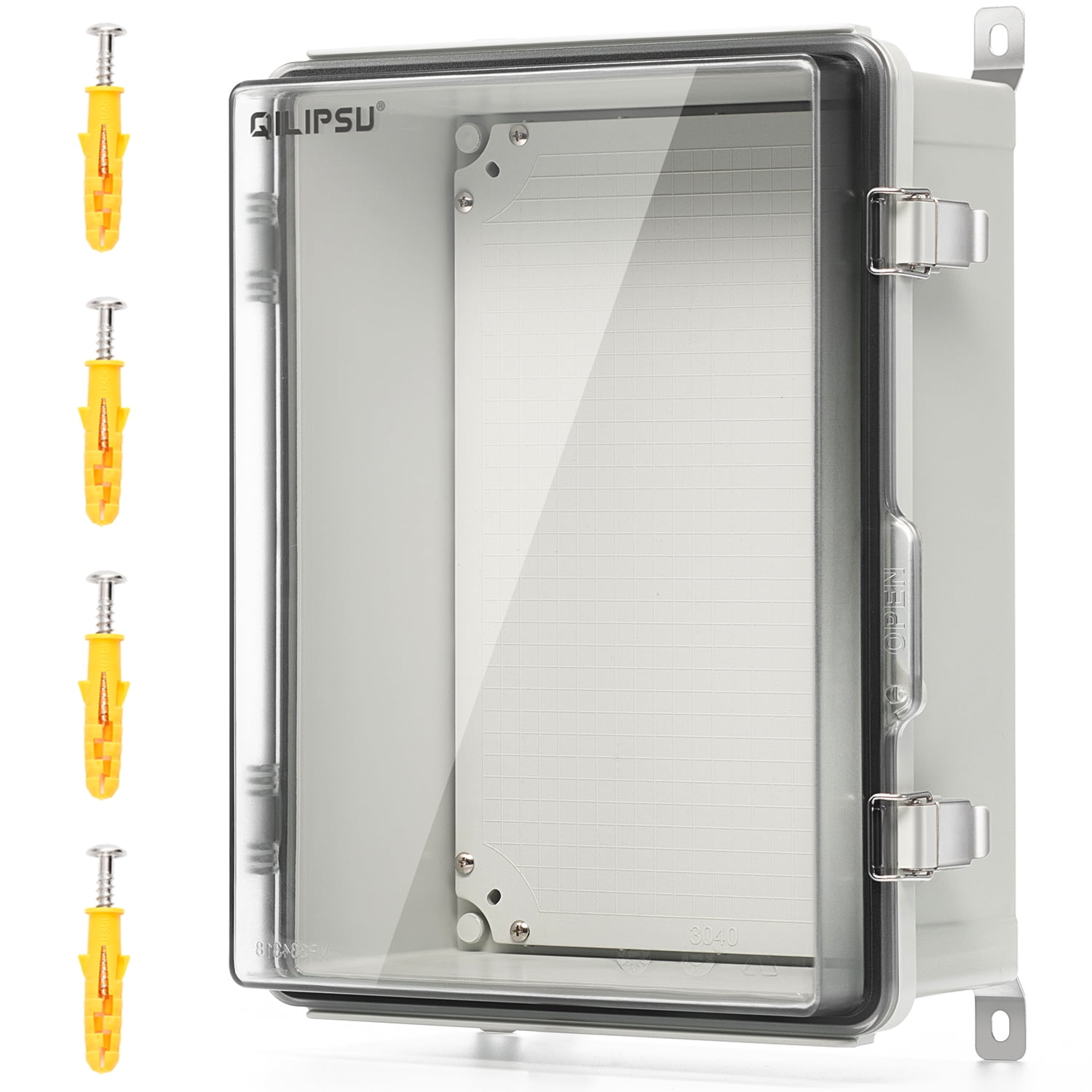 QILIPSU Waterproof Outdoor Junction Box, 16.4"x12.4"x7.1" IP66 V0 PC ...